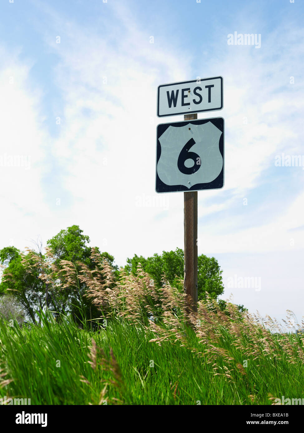 Highway 6 sign hi-res stock photography and images - Alamy