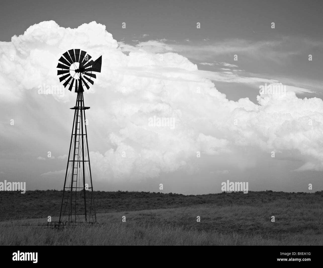 Windmill photographs Black and White Stock Photos & Images - Alamy