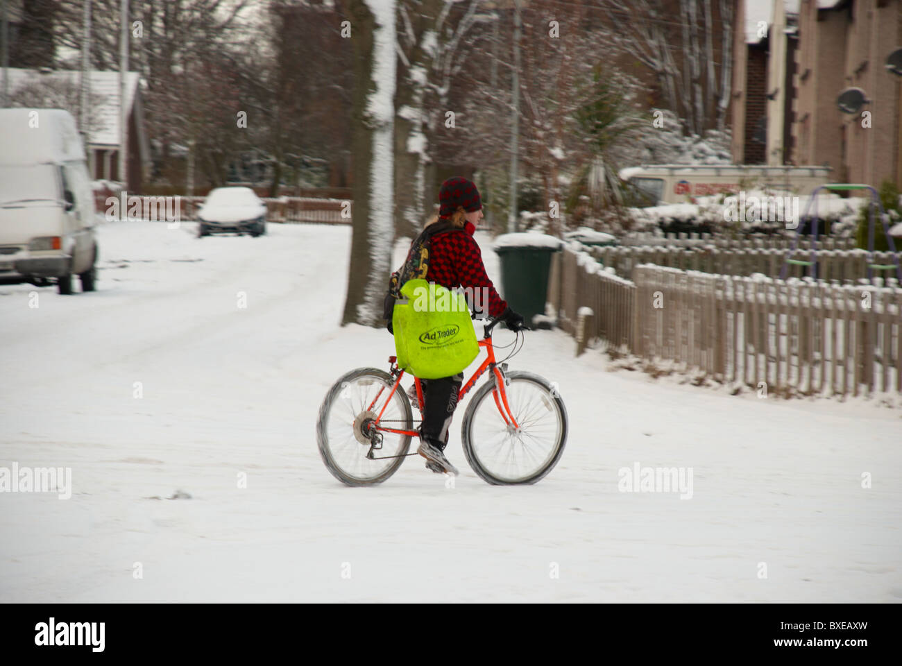 Delivering Newspapers High Resolution Stock Photography and Images - Alamy