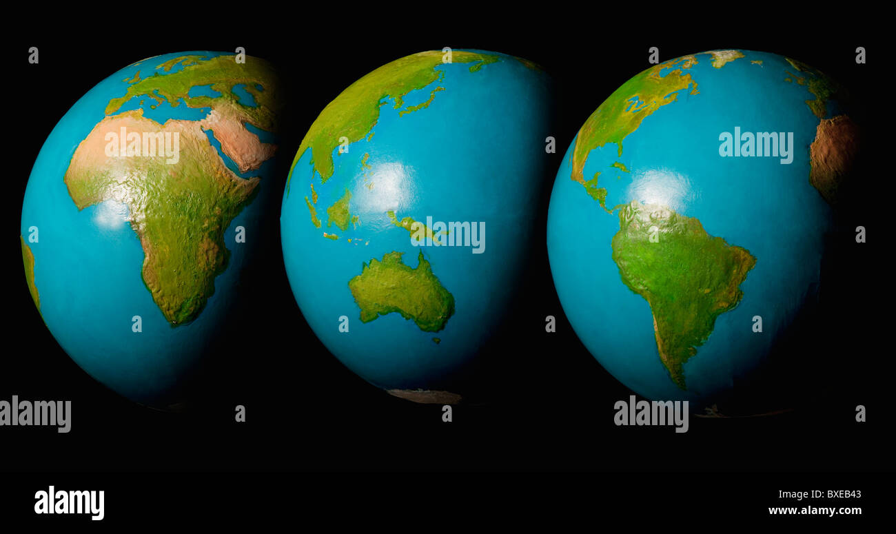 World globes hi-res stock photography and images - Alamy