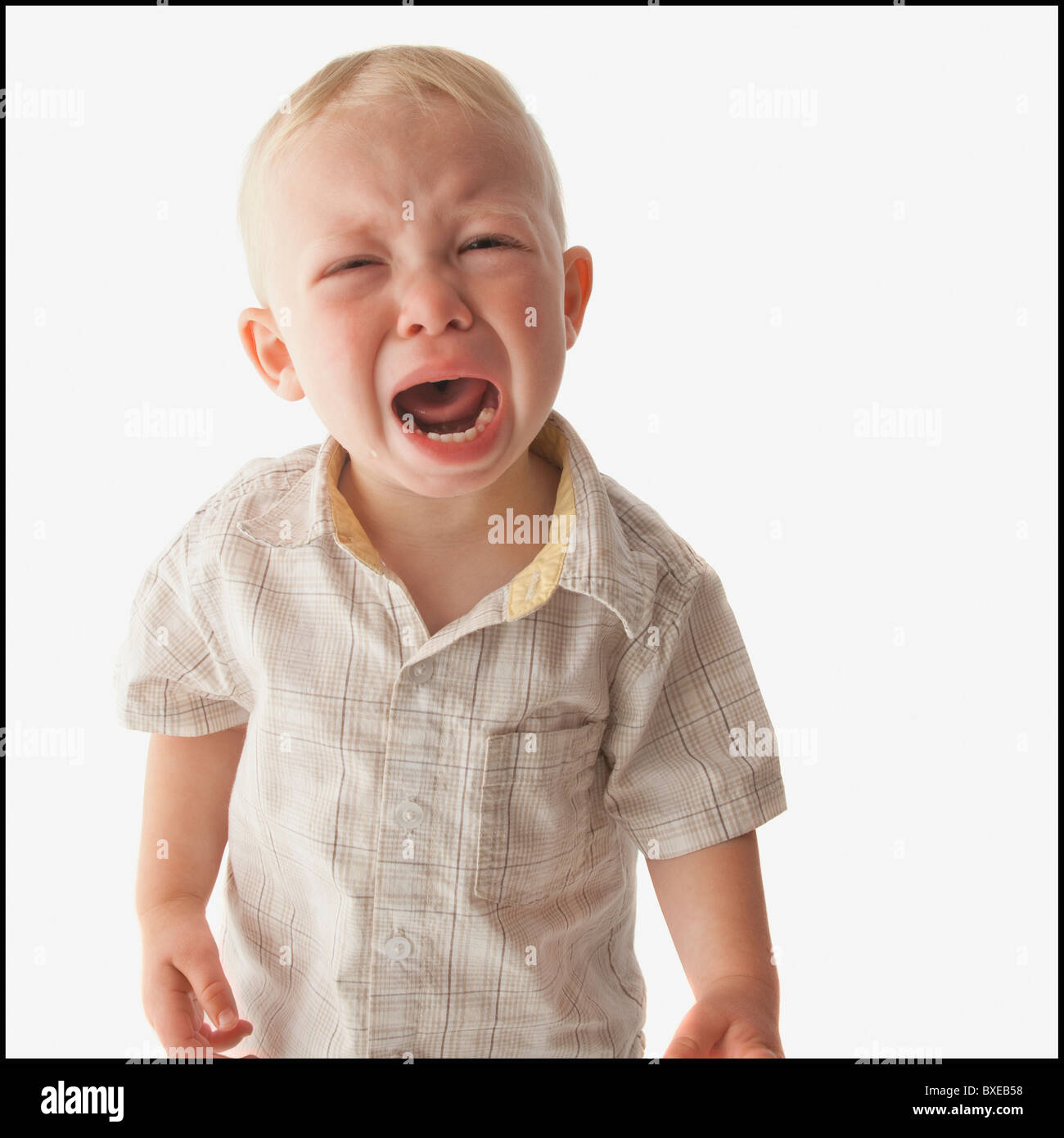 Toddler tantrum studio hi-res stock photography and images - Alamy