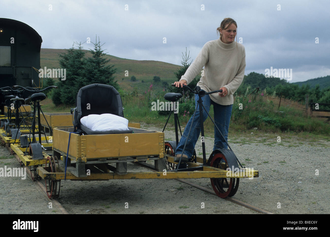 Rail tricycle hi-res stock photography and images - Alamy