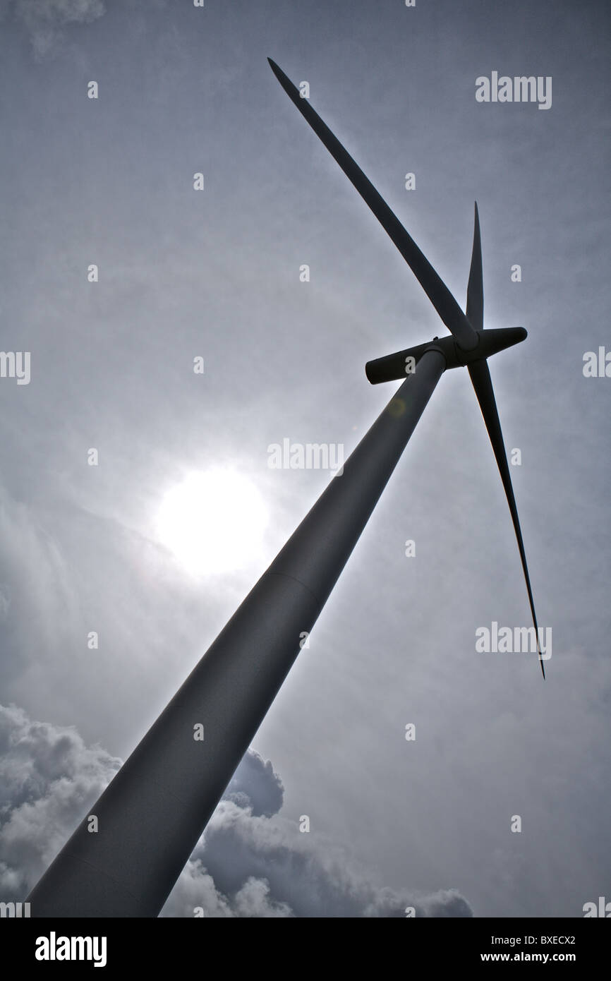 Horizontal-axis wind turbine Stock Photo - Alamy