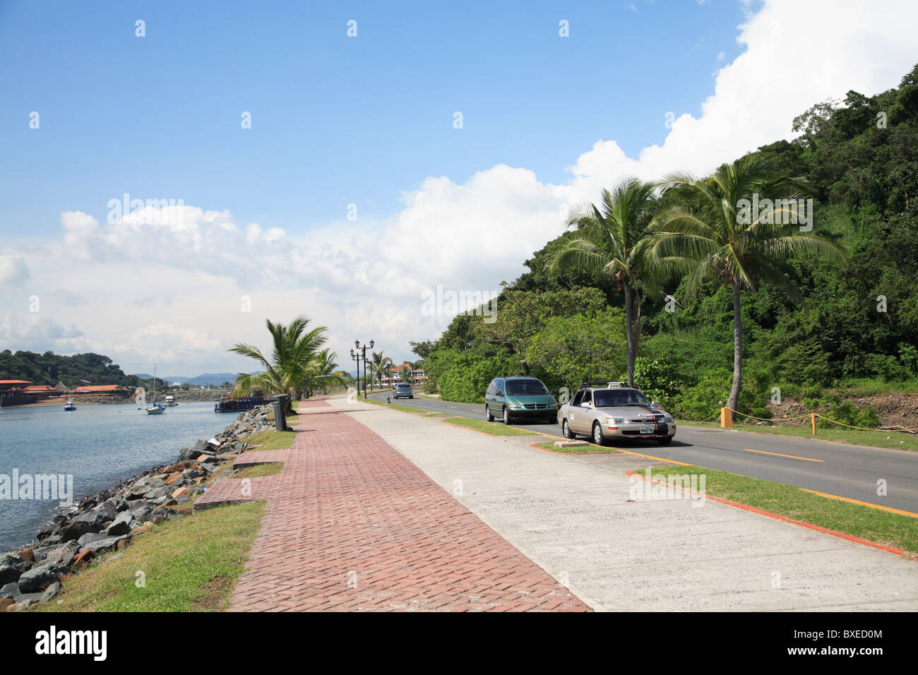 Amador Causeway, Panama City, Panama, Central America Stock Photo - Alamy
