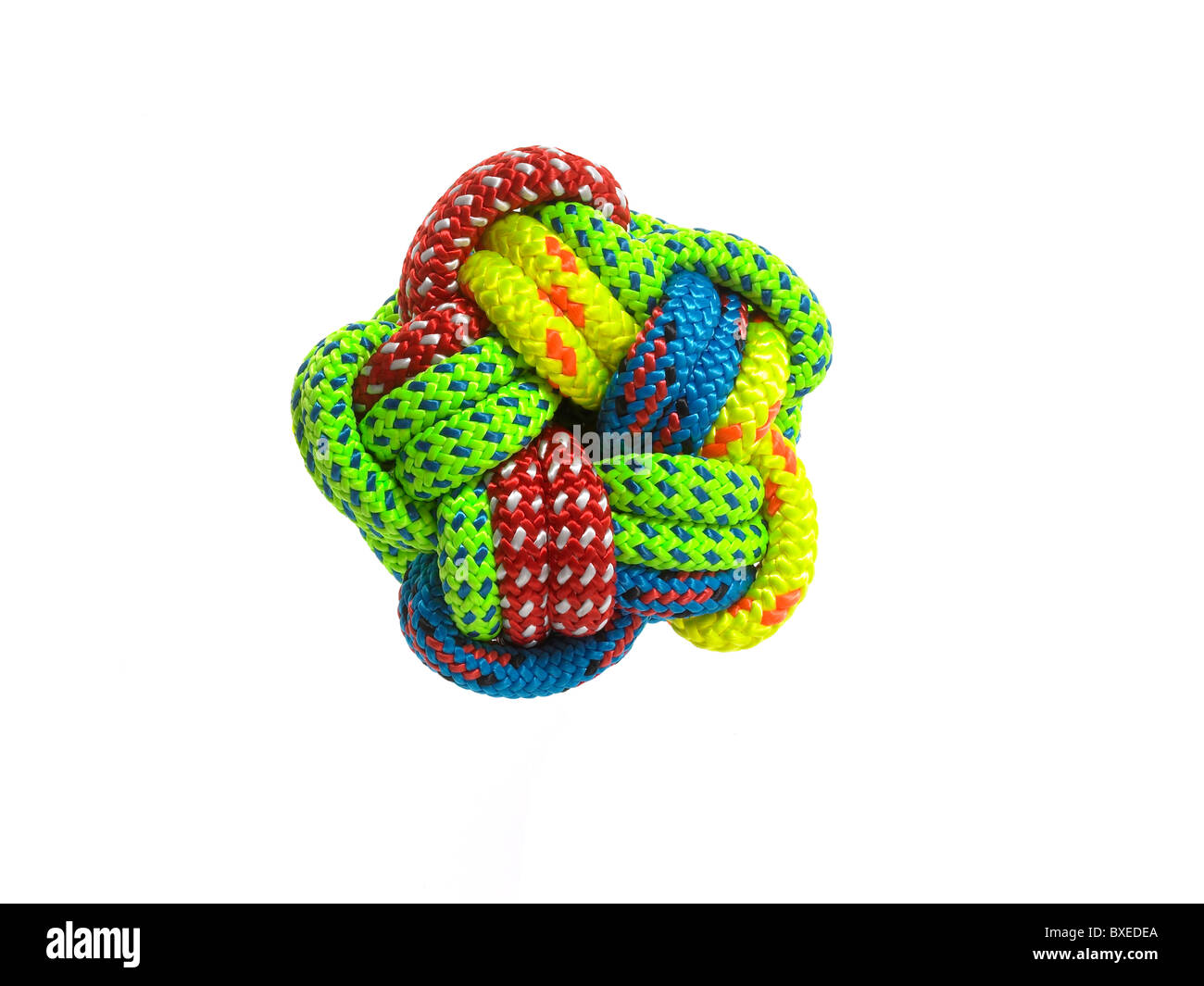 Ball of colorful rope Stock Photo - Alamy