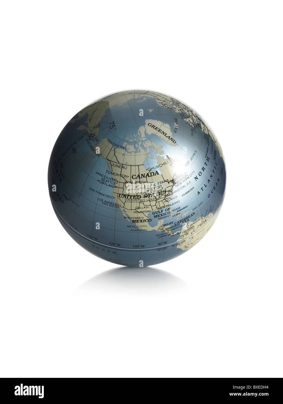 Hemisphere map hi-res stock photography and images - Alamy