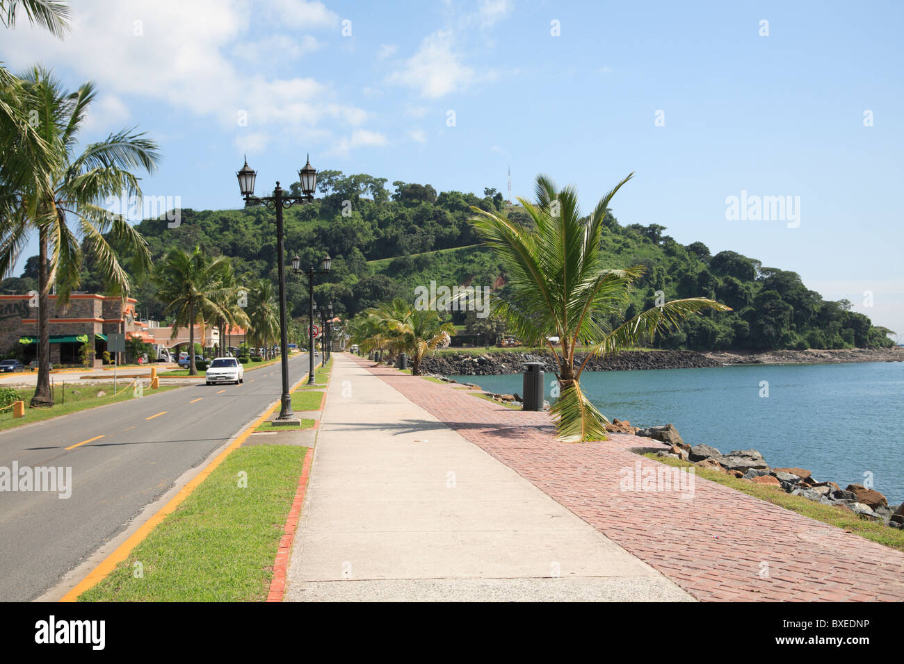Amador Causeway, Panama City, Panama, Central America Stock Photo - Alamy