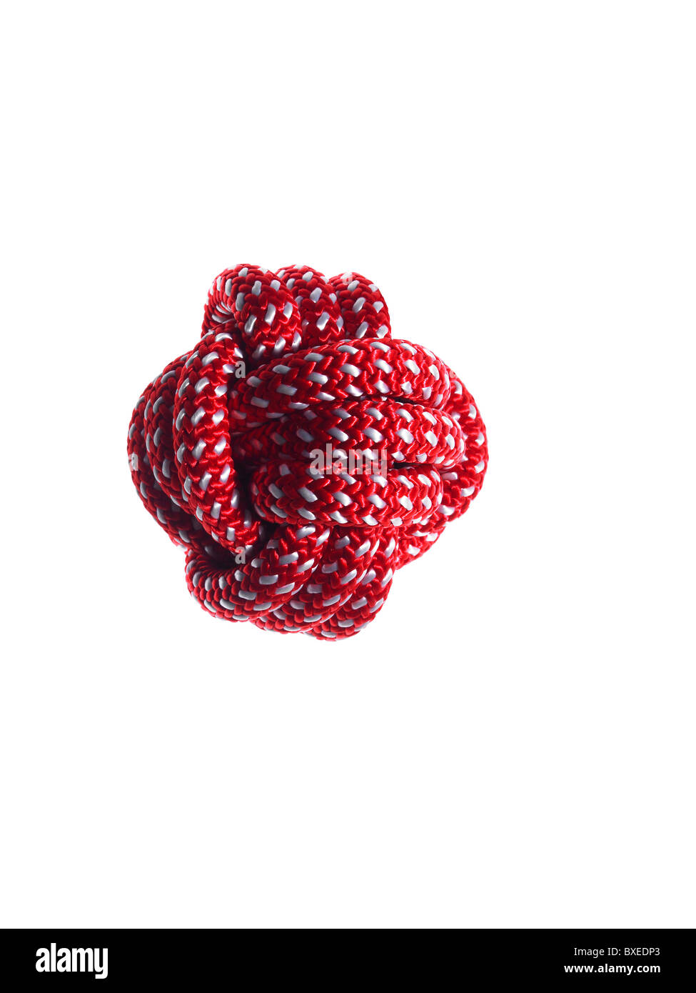 Ball of red rope Stock Photo - Alamy