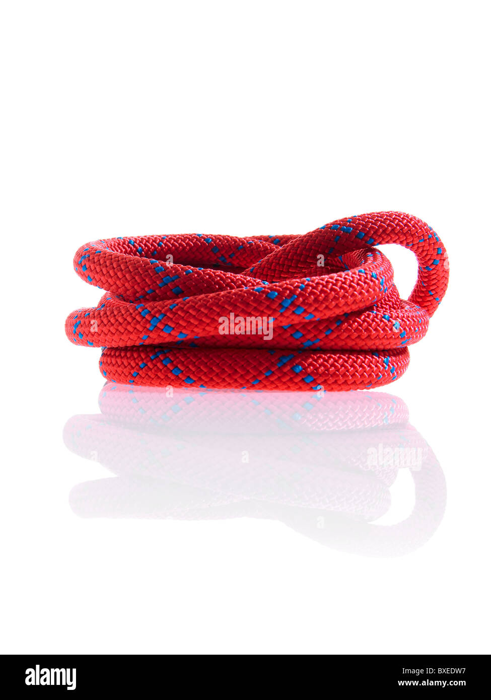 Red and blue rope Stock Photo - Alamy