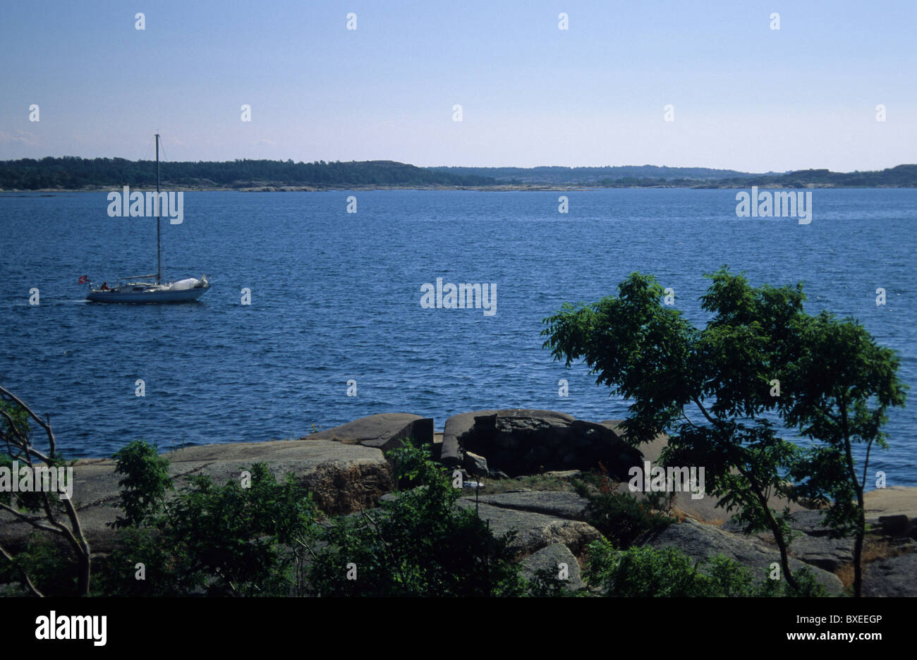 Maritime landscape, Knattholmen, Sandefjord Stock Photo - Alamy