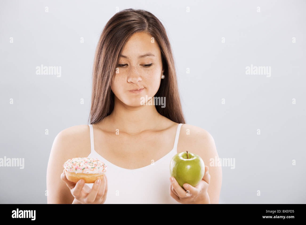 American doughnut making hi-res stock photography and images - Alamy