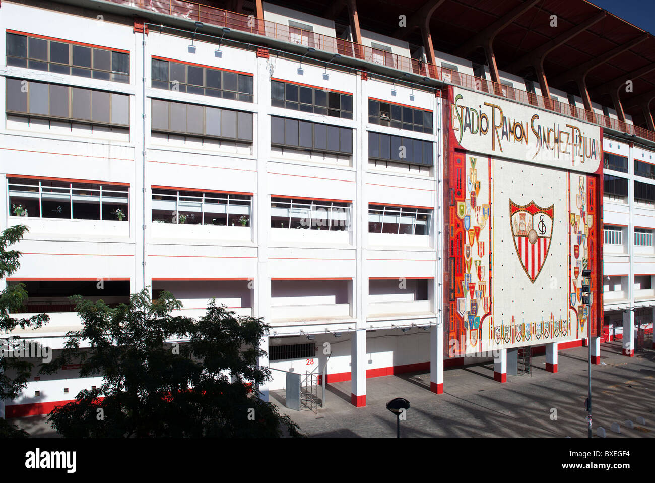 Sanchez Pizjuan stadium, belonging to Sevilla FC, Sevilla, Spain Stock ...