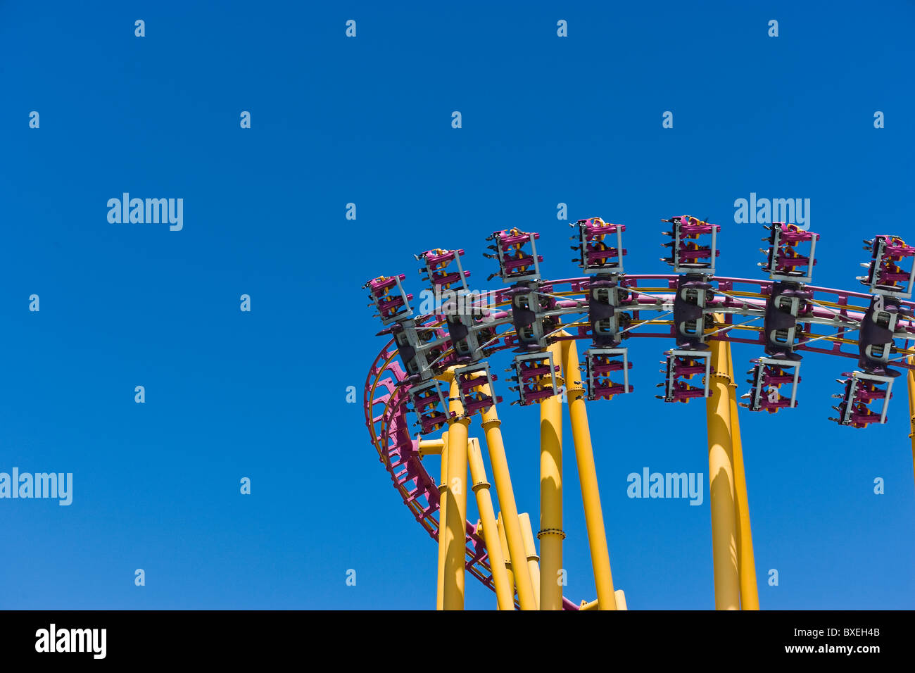 4th dimension roller coaster hi-res stock photography and images - Alamy