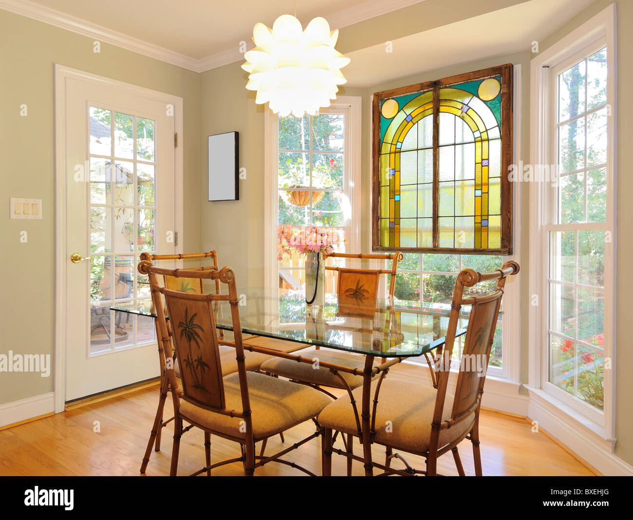 Couch in a modern home living room Stock Photo - Alamy