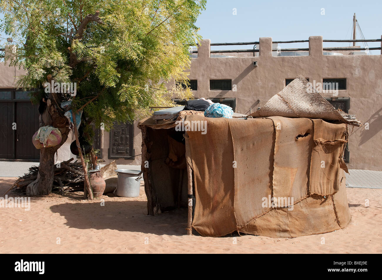 The eritage village (Al Turath) in Dubai Stock Photo - Alamy