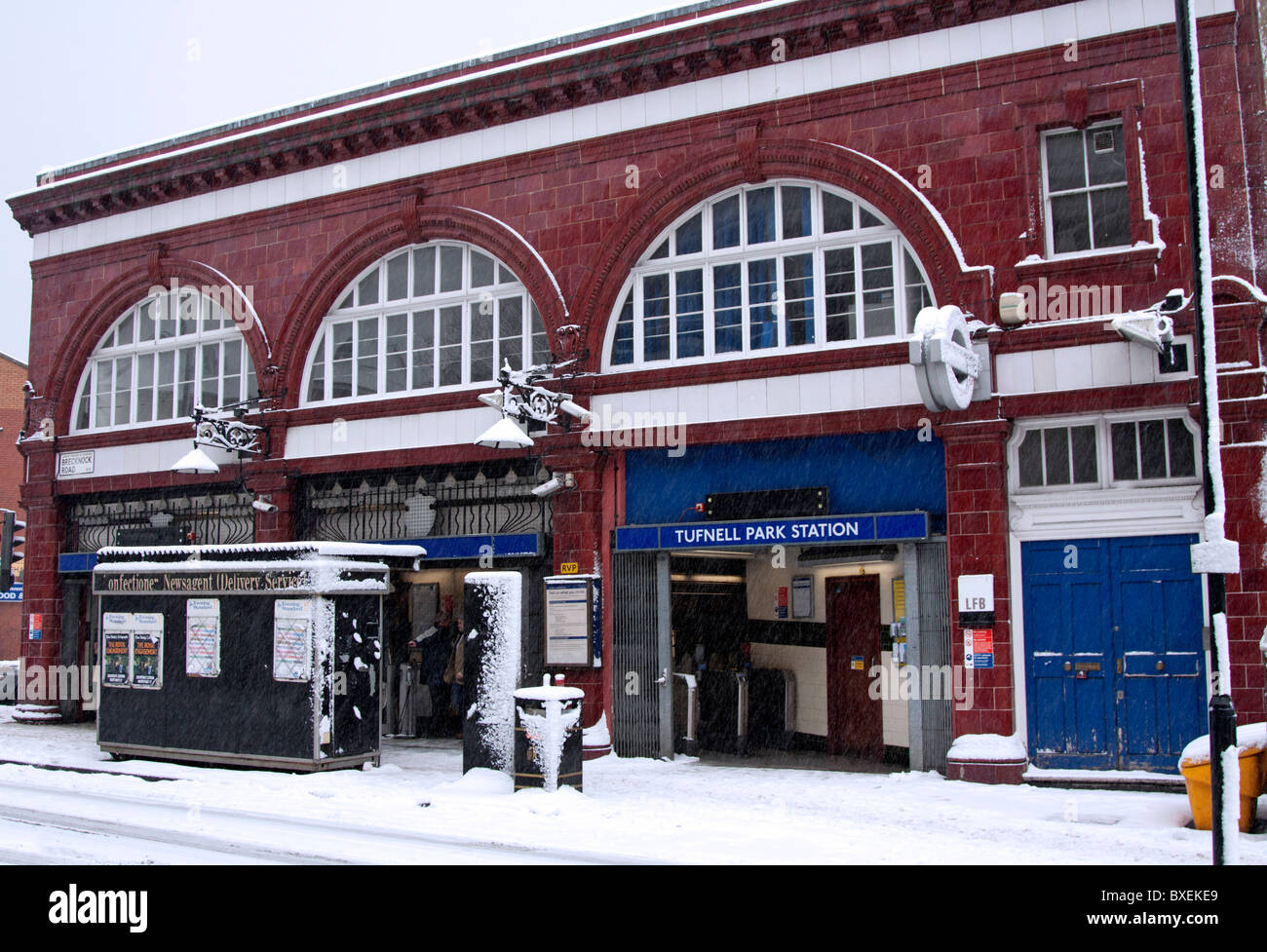 Tufnell Park Underground Station - London Stock Photo - Alamy