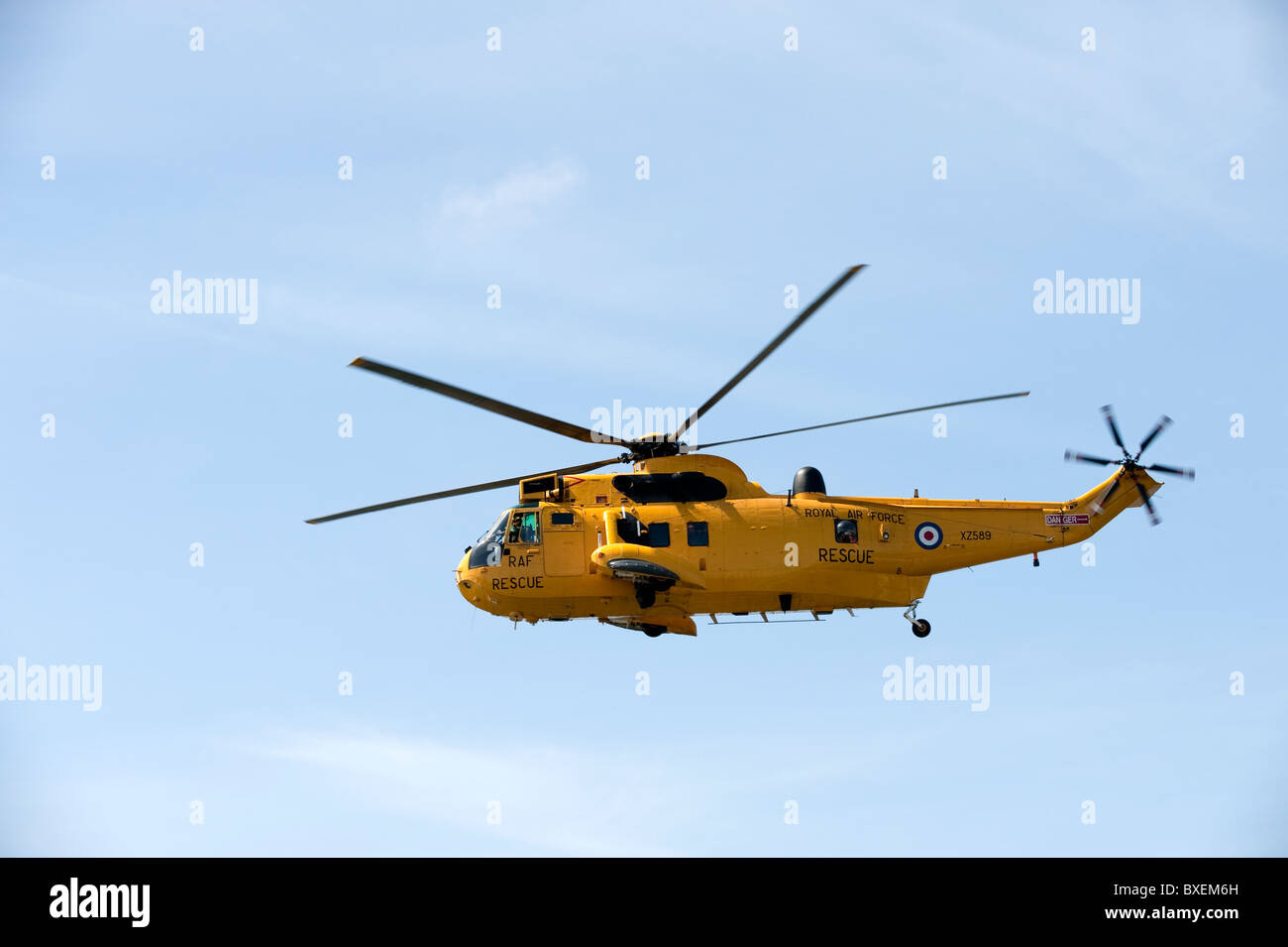 RAF Rescue Helicopter Stock Photo - Alamy