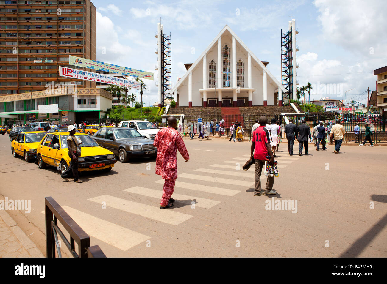 Yaounde Cameroon West Africa Stock Photo - Alamy