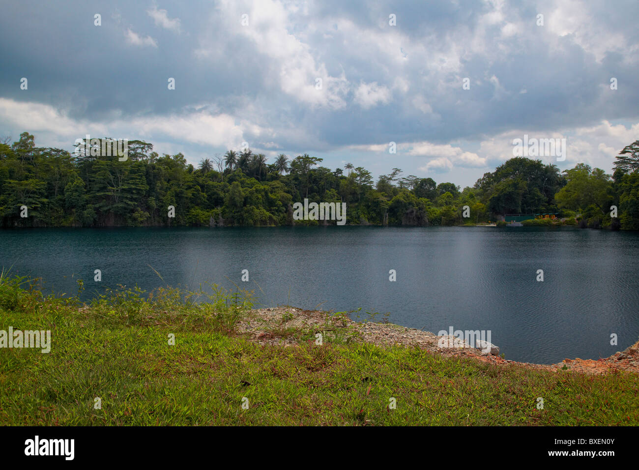 Ubin Quarry, Pulau Ubin, Singapore, Asia Stock Photo - Alamy
