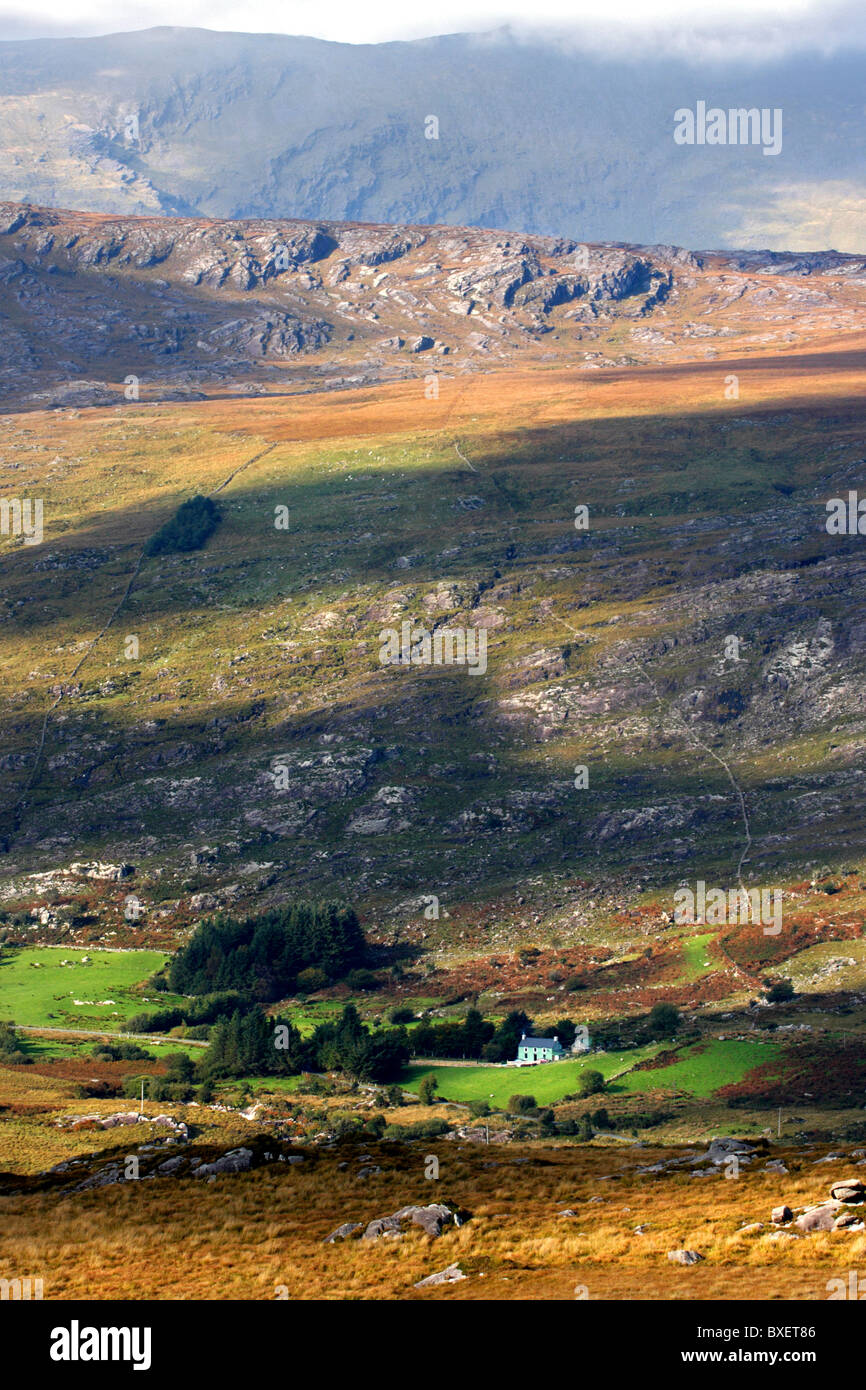 irish Hillside cottage Stock Photo - Alamy