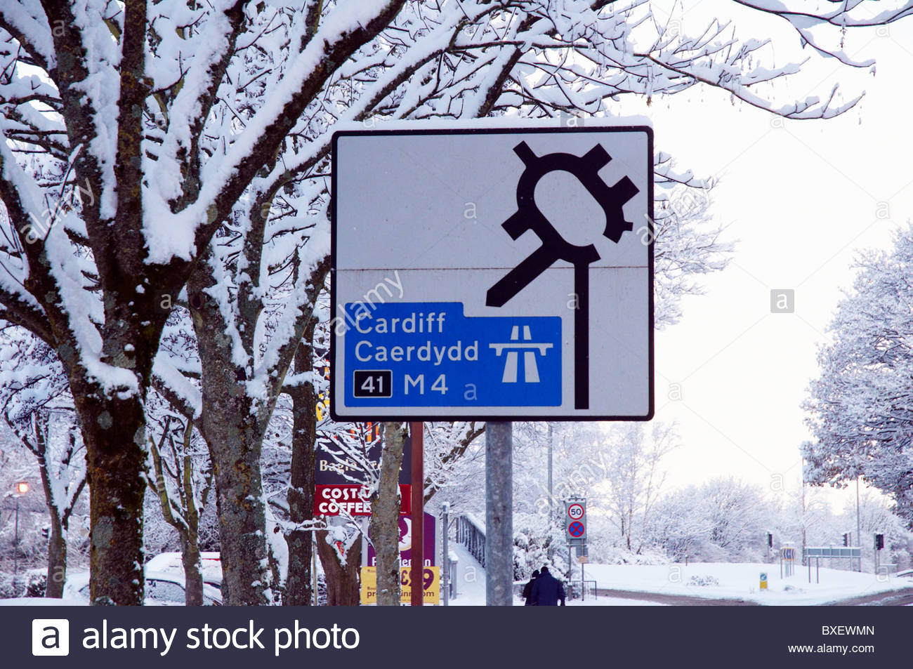 M4 Road Sign High Resolution Stock Photography and Images - Alamy