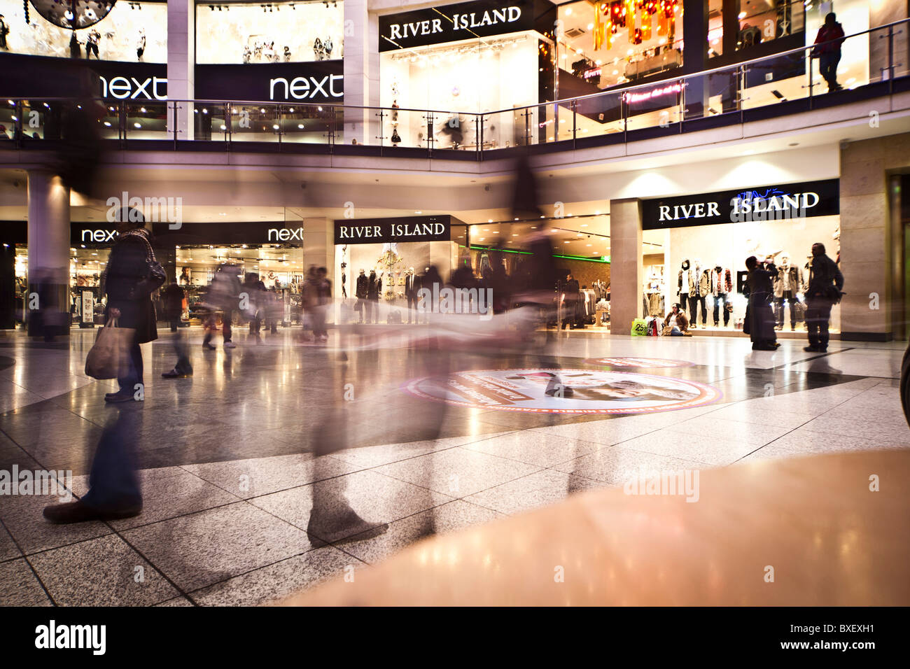 Manchester arndale centre night hi-res stock photography and images - Alamy