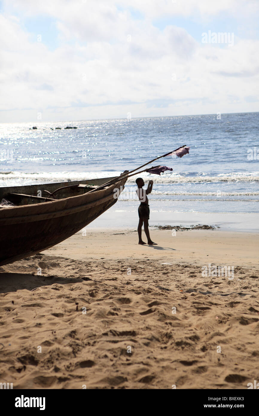 beach, Kribi, Cameroon Yaounde Africa Stock Photo - Alamy
