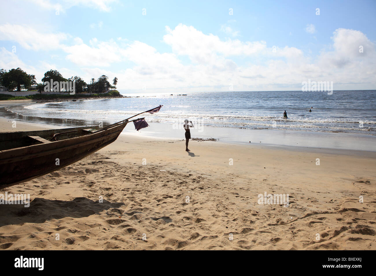 beach, Kribi, Cameroon Yaounde Africa Stock Photo - Alamy