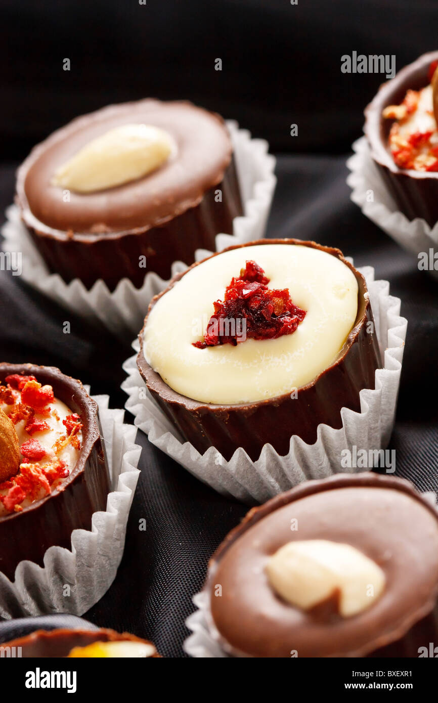 Chocolate bean sweets hi-res stock photography and images - Alamy