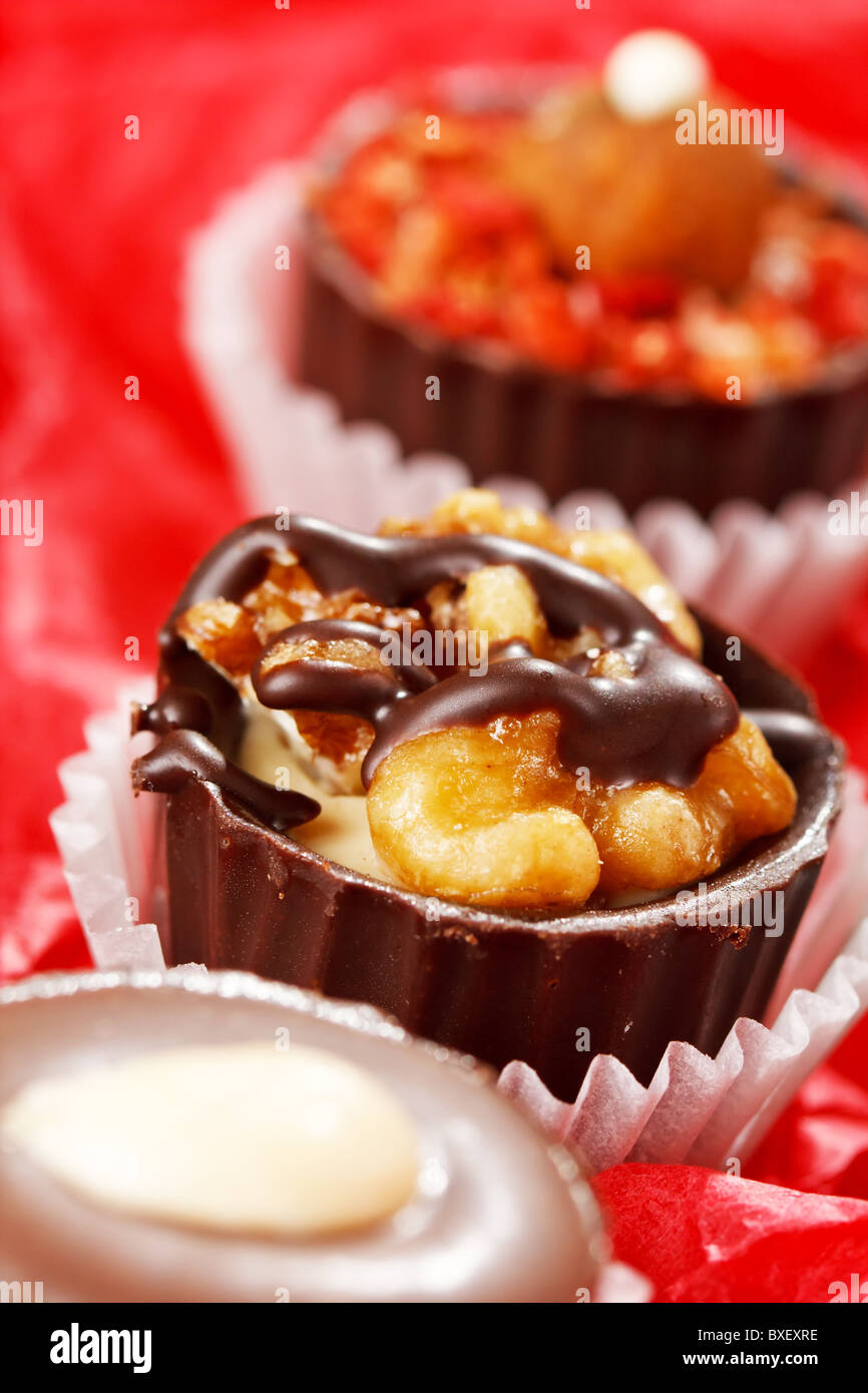 Praline sweets hi-res stock photography and images - Alamy