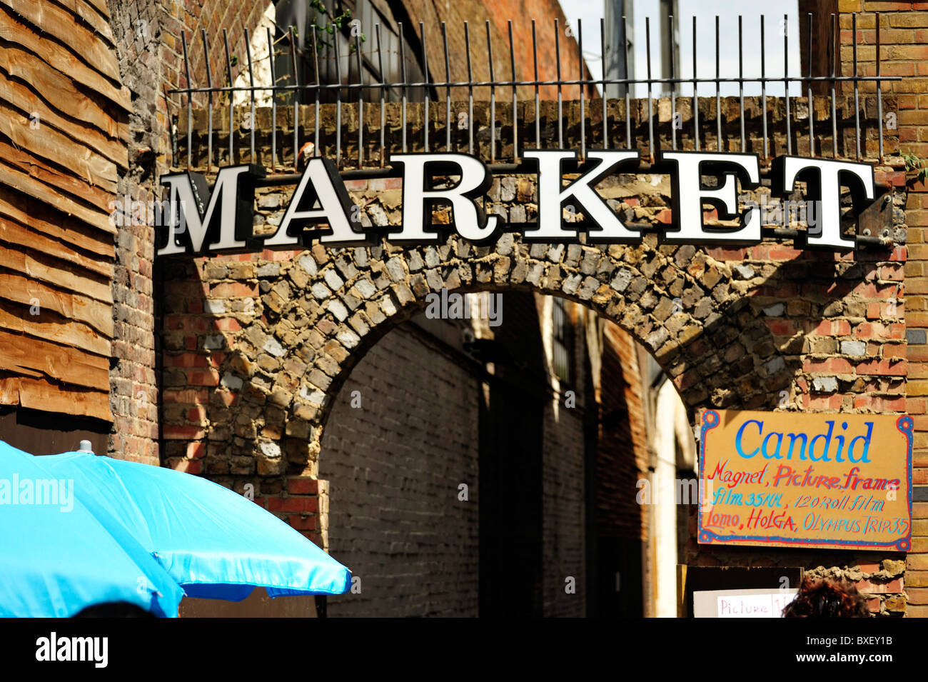 LONDON, UK - JULY 03, 2010: Sign for Camden Market Stock Photo - Alamy
