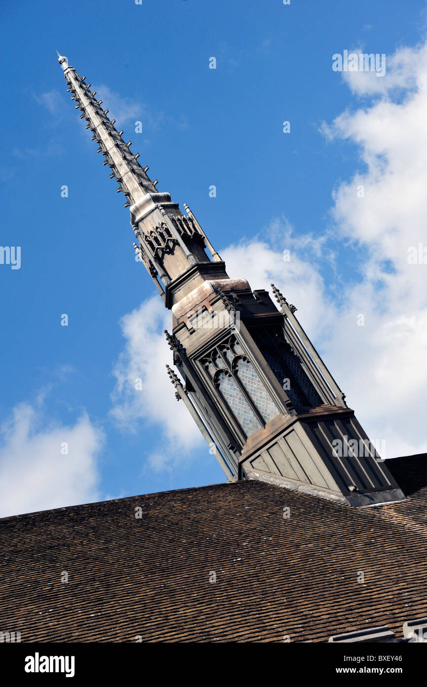 LONDON, UK - JULY 03, 2010: Tower on the Guild Hall in the City of ...