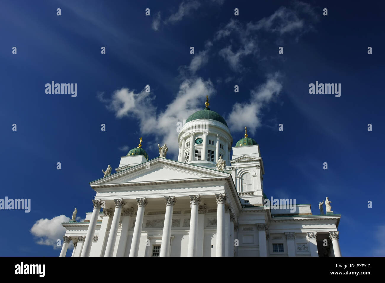 Helsinki city lutheran cathedral, built by German architect and located ...