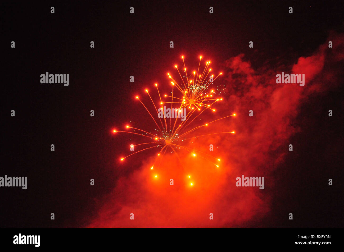 Pretty fireworks hi-res stock photography and images - Alamy