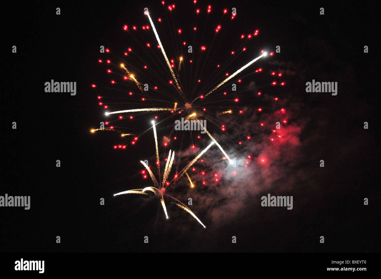 Pretty fireworks hi-res stock photography and images - Alamy