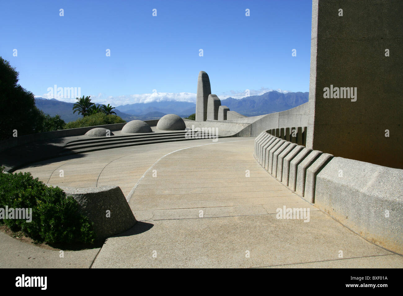 Taal Monument to the Afrikaans Language, Paarl, Cape Province, South ...