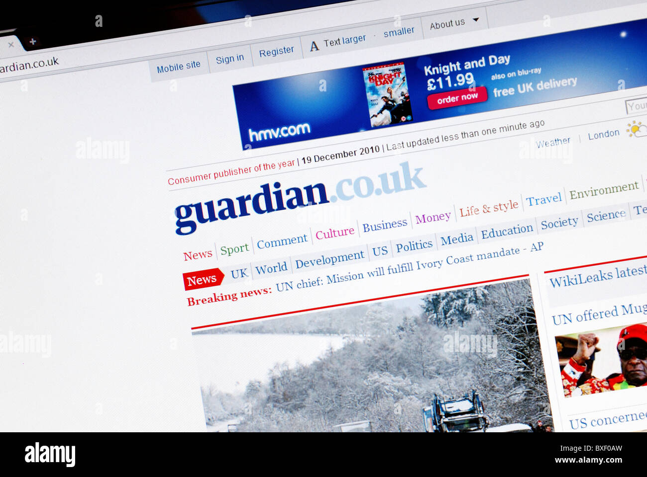 Guardian online hi-res stock photography and images - Alamy
