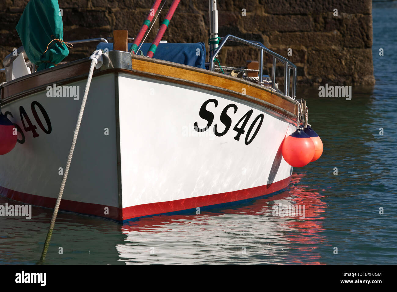 Mooring ocean quay quay side quayside sailboat seaside town hi-res ...
