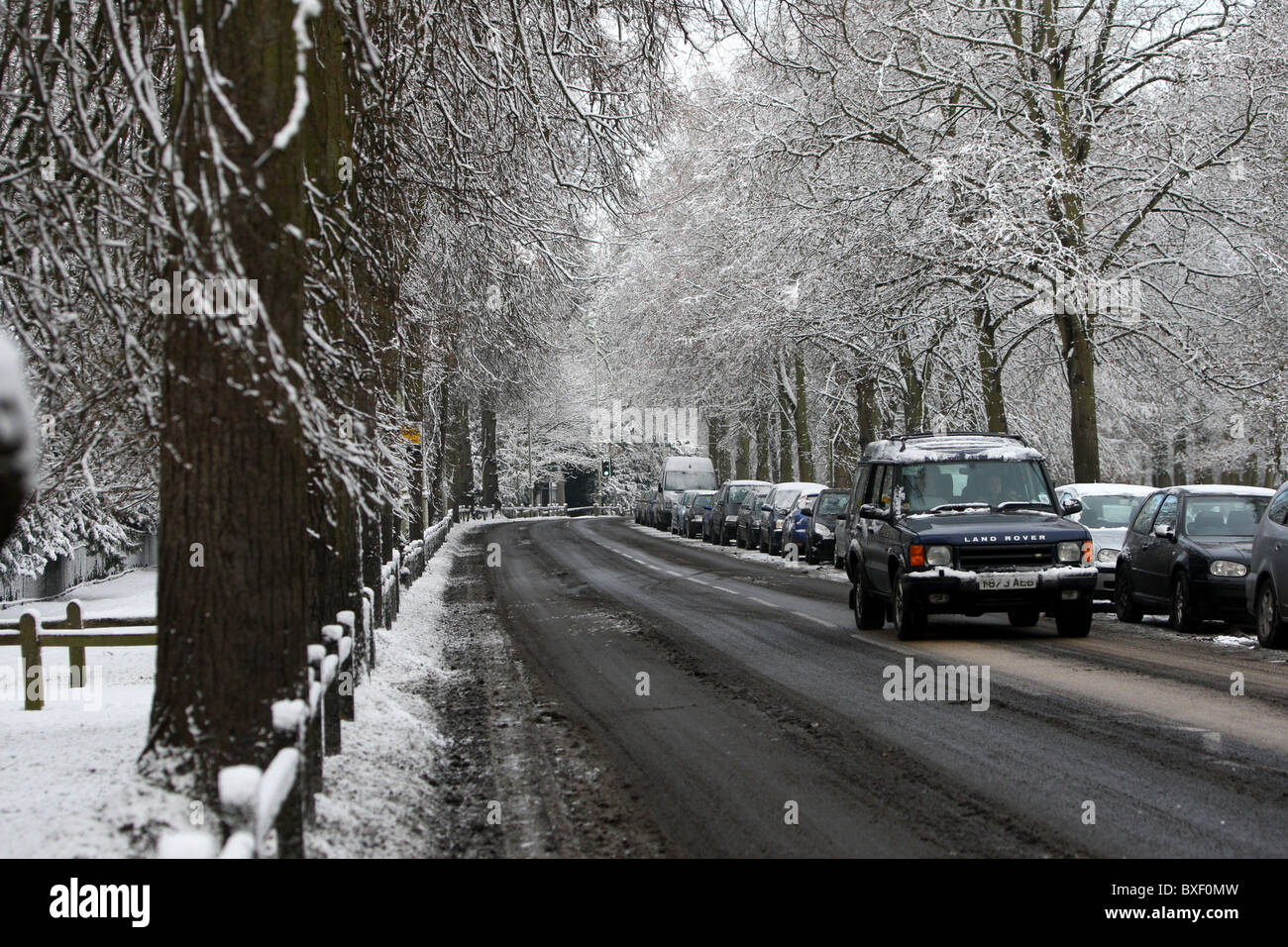 CAMBRIDGE IN THE SNOW Stock Photo - Alamy