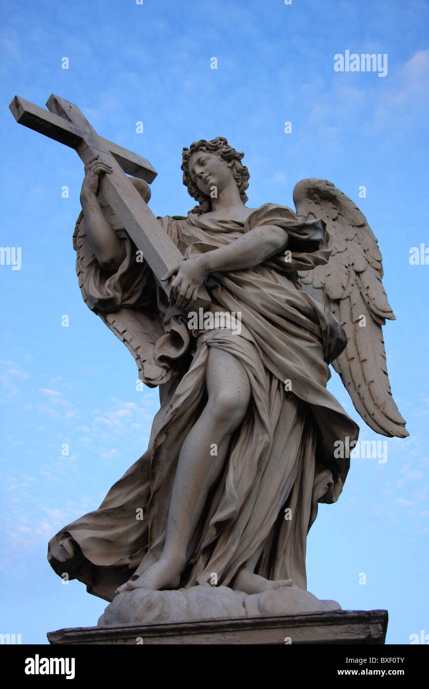 Angel of Roma Stock Photo - Alamy