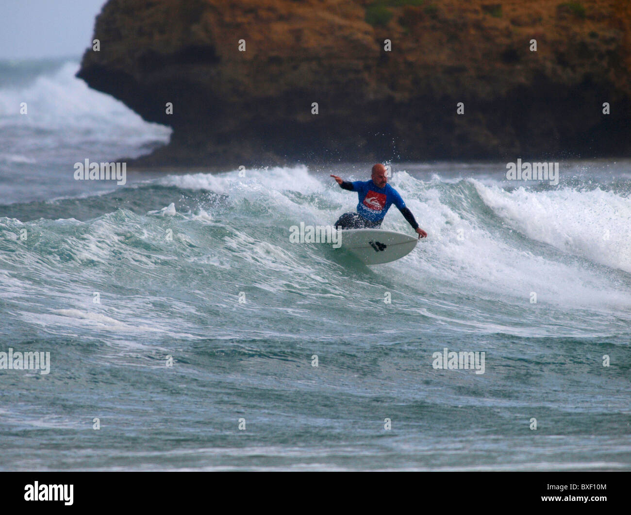 SURFING AT TORQUAY VICTORIA AUSTRALIA Stock Photo - Alamy