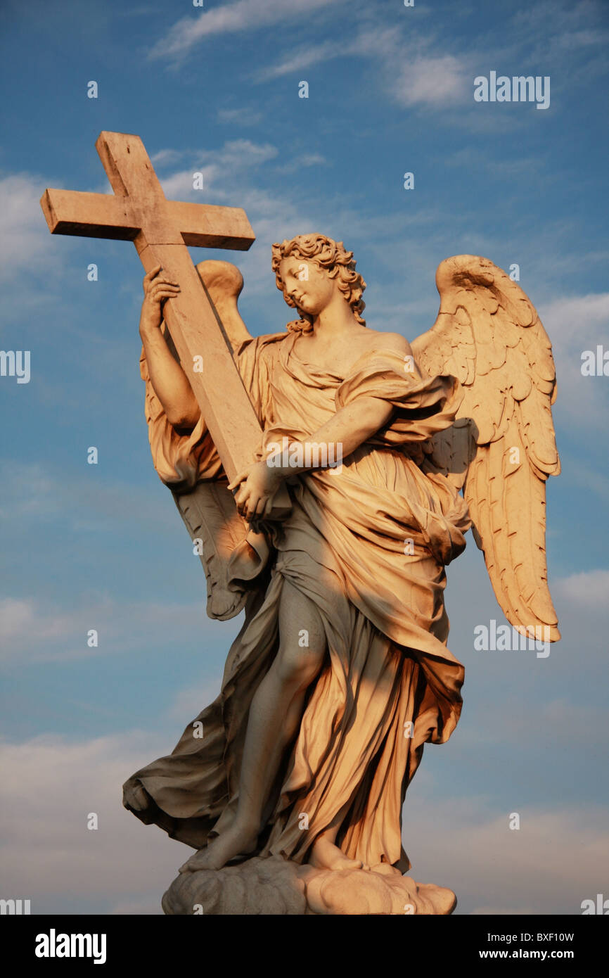 Angel of Roma Stock Photo - Alamy