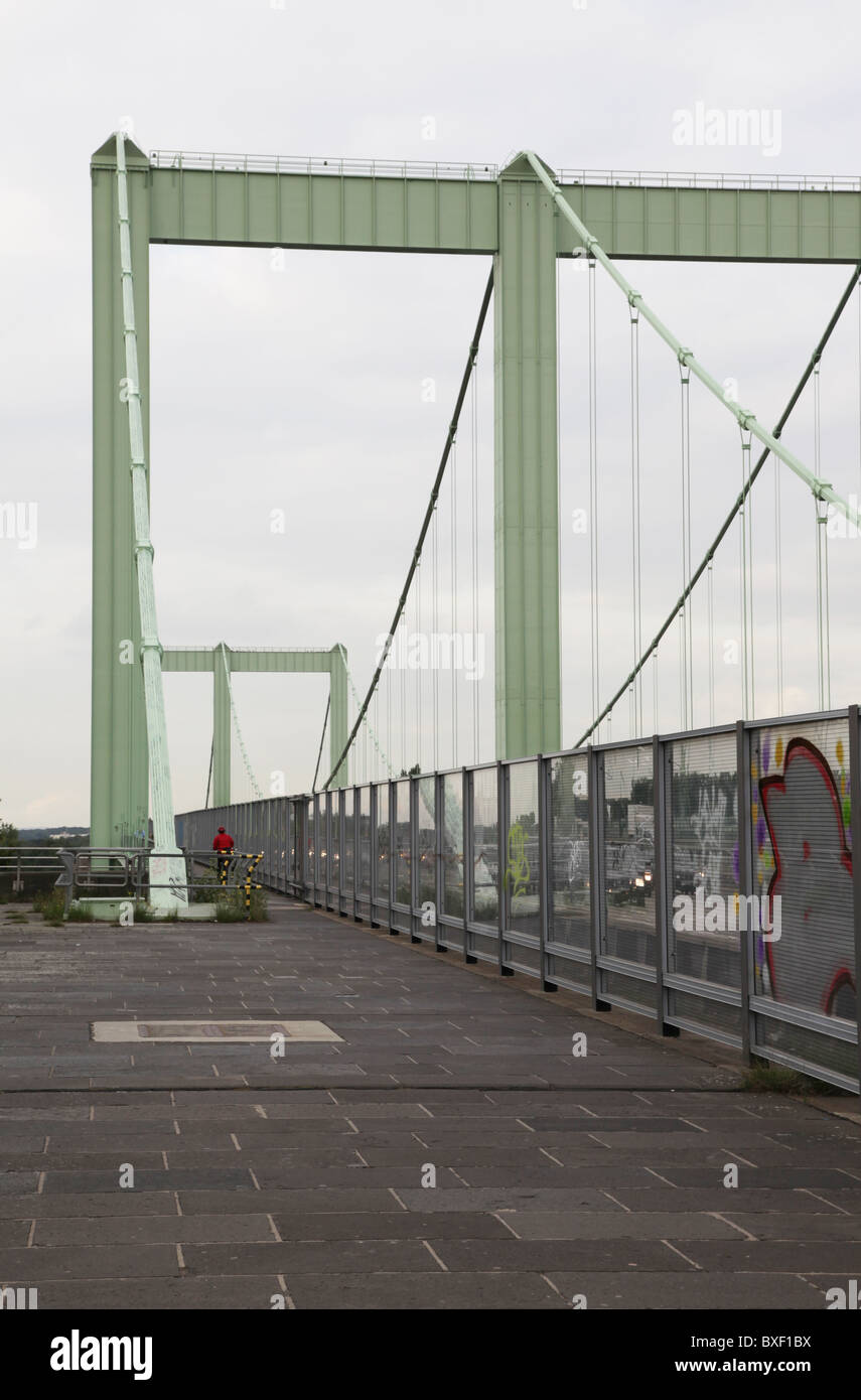 Bridge over de river Rhine in Cologne Stock Photo - Alamy