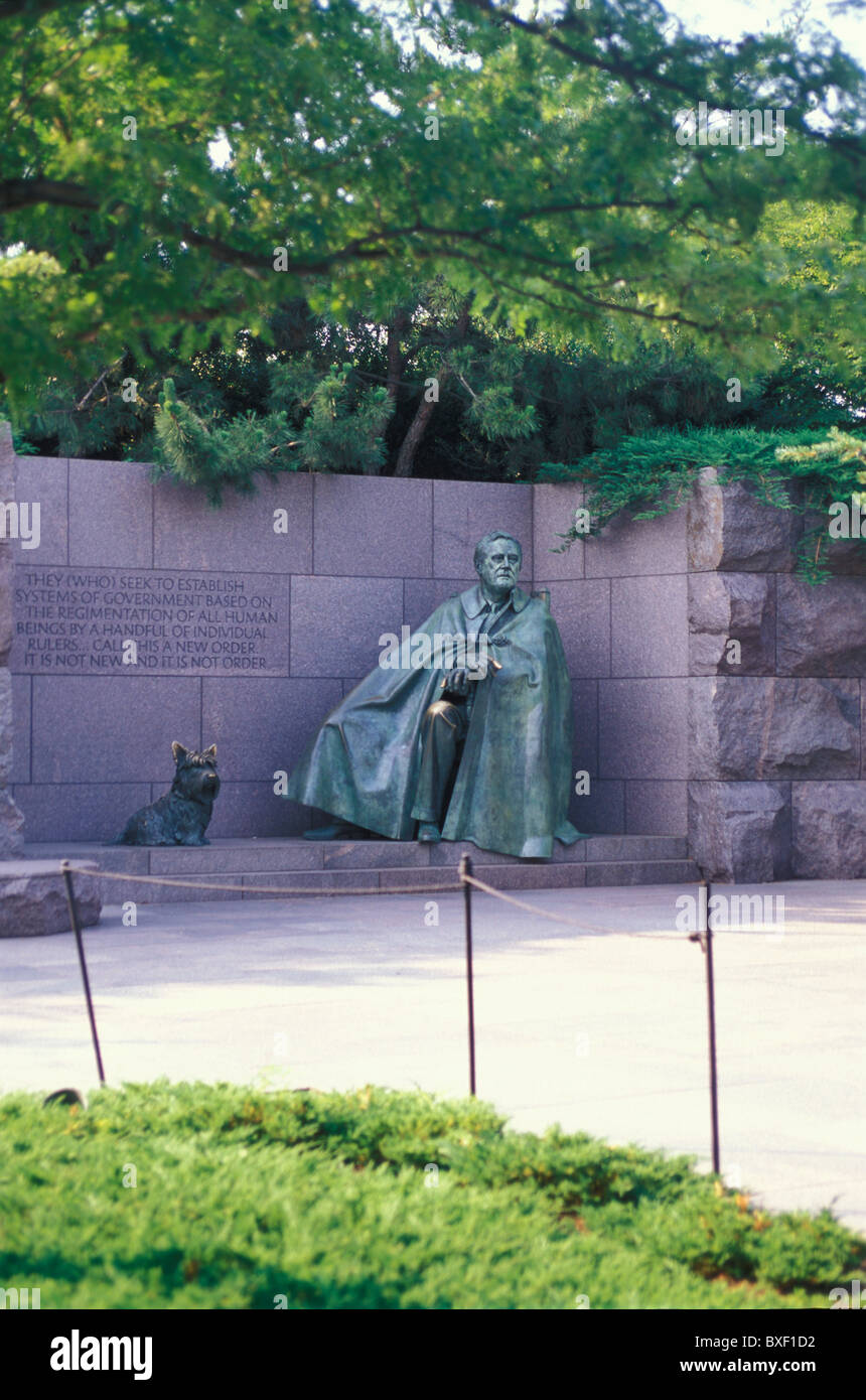1008DCF18 FDR Memorial Washington DC Stock Photo - Alamy