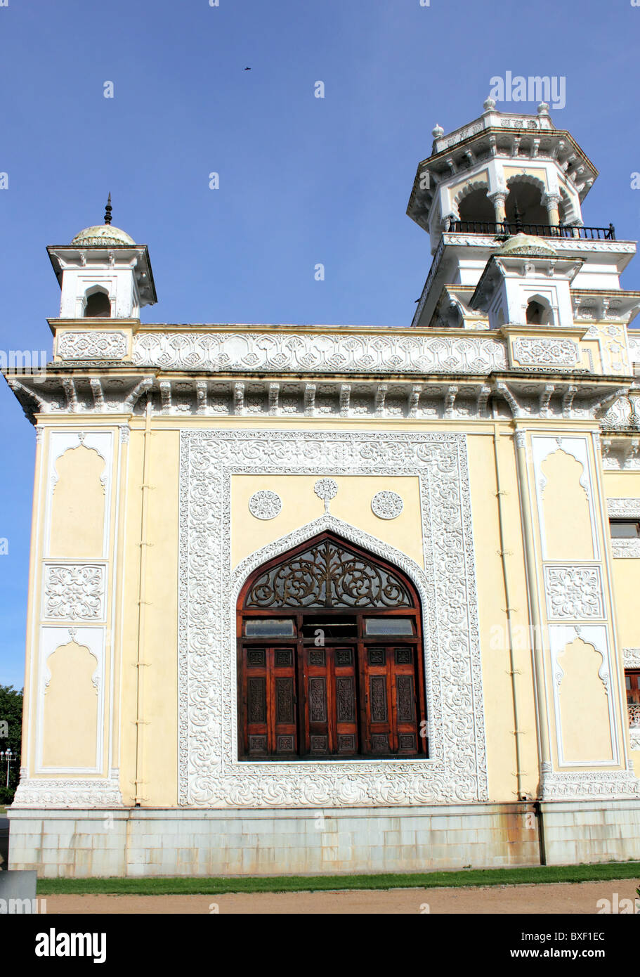 Part of Chowmahalla Palace Hyderabad India showing Moghul style ...