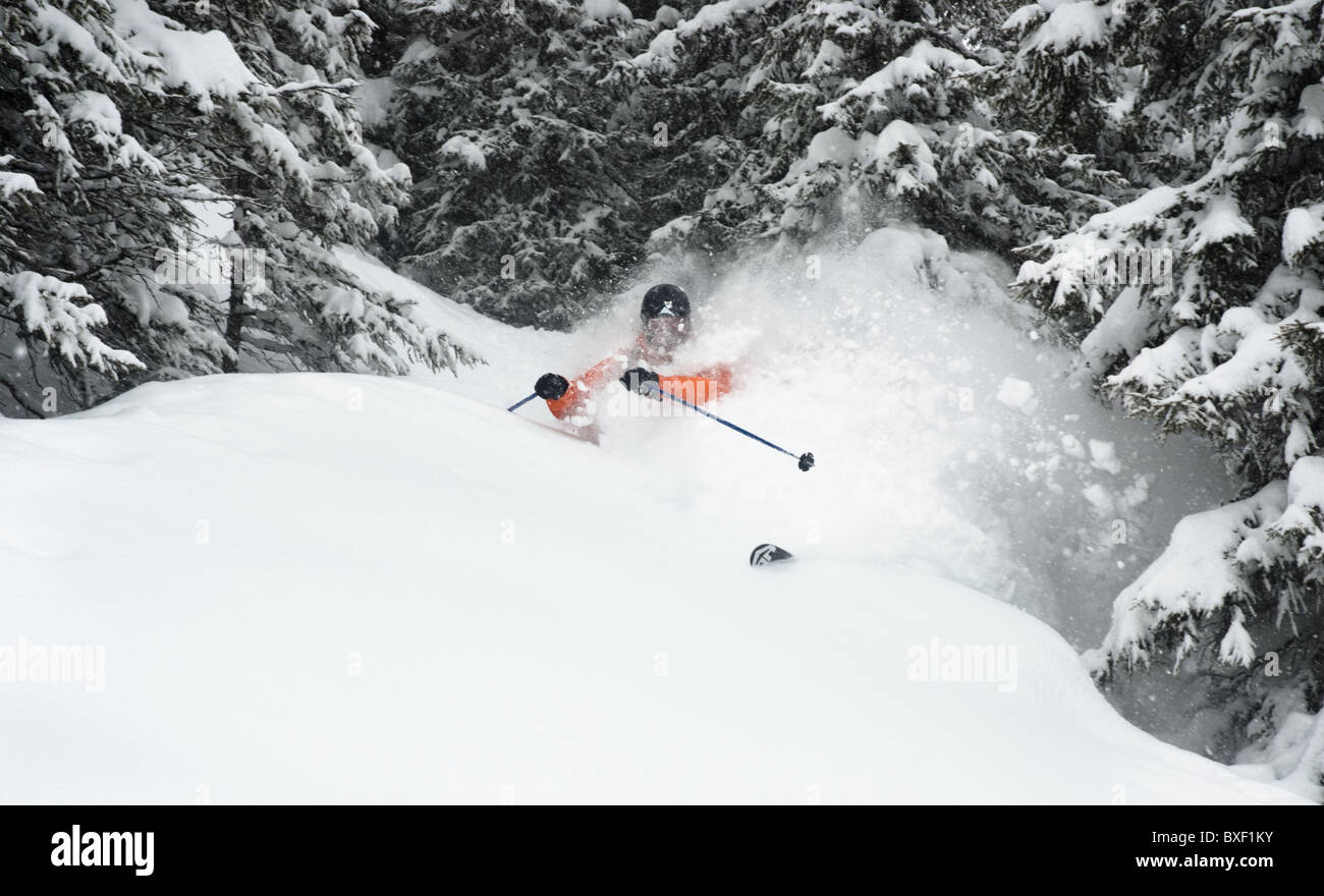 Powder turns hi-res stock photography and images - Alamy