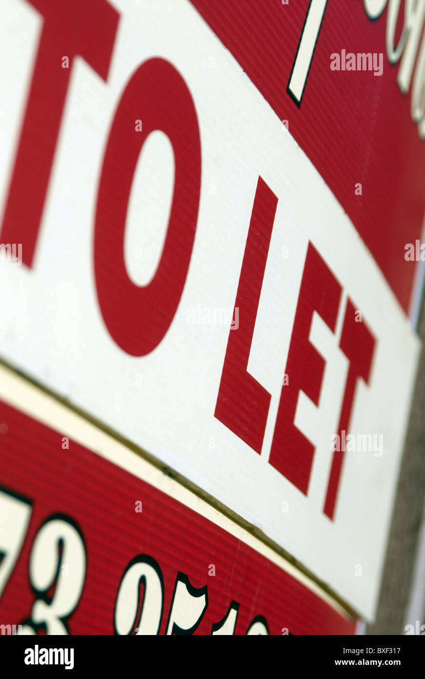 To Let sign UK Stock Photo - Alamy