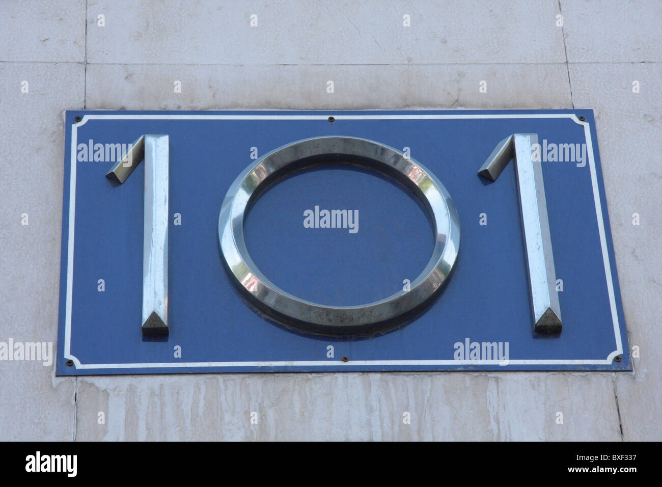 Number 101 High Resolution Stock Photography and Images - Alamy