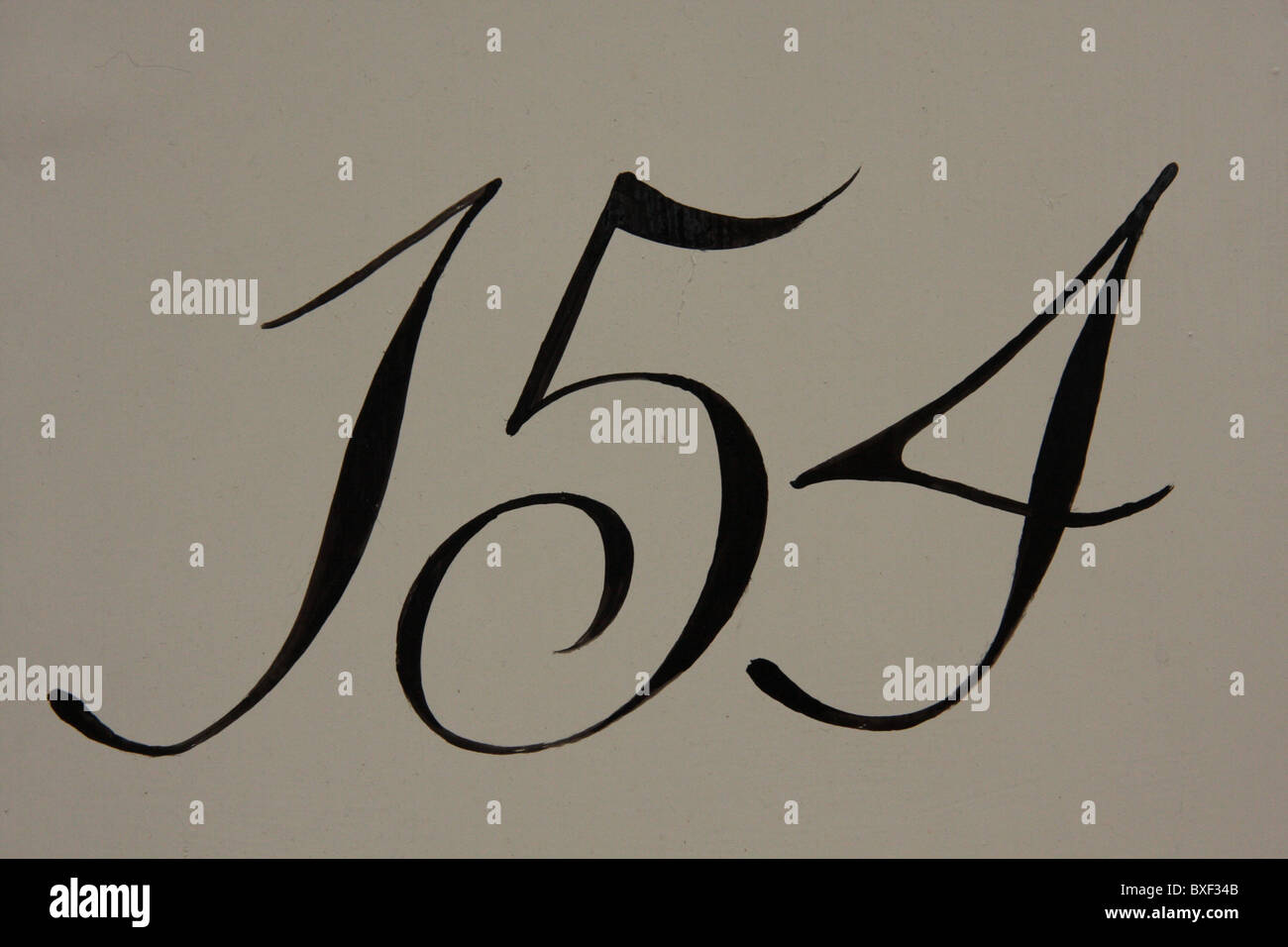 Number 154 hi-res stock photography and images - Alamy
