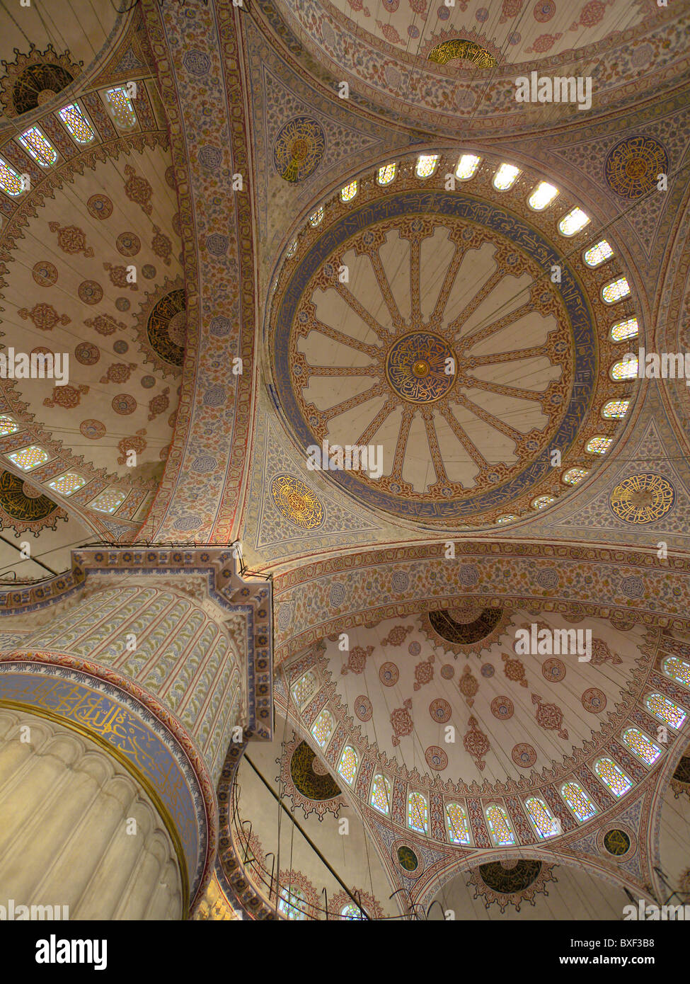 Arch of Blue, mosque, Sultan, Ahmed, Mosque, Istanbul 2009 Stock Photo ...